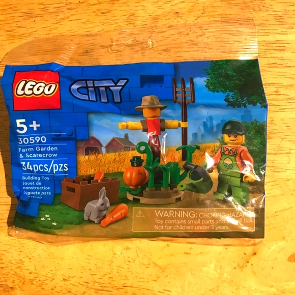 Lego | Toys | Lego City Farm Garden And Scarecrow Polybag Set 3590 ...